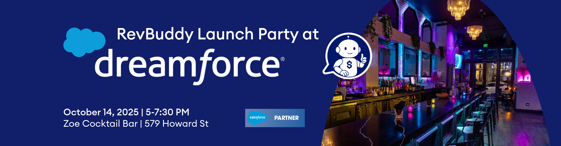 Argano RevBuddy Launch Party at Dreamforce 2025